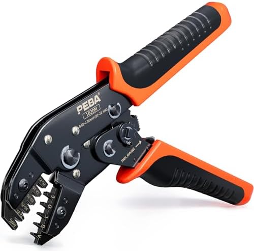 PEBA JST Ratcheting Crimper 32-22 AWG for 1.0mm/1.25mm/1.5mm/2.0mm ...