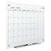 Quartet Whiteboard Calendar, Glass Dry Erase White Board Planner, 36” x ...