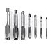 7pcs Metric Thread Tap Steel Threading Tapping Tool Thread Cutter Tool ...