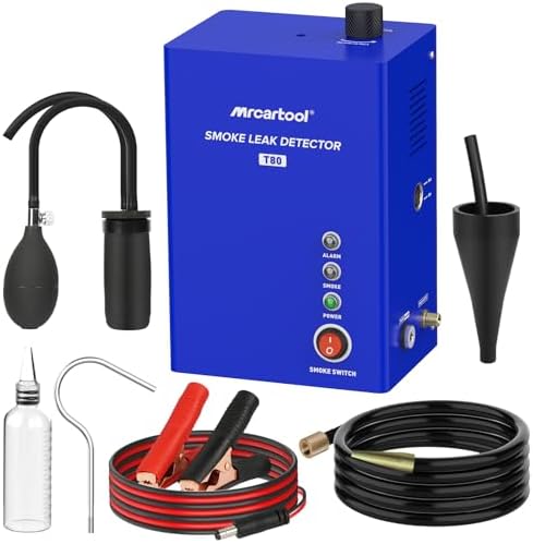 Amazon.com: MR CARTOOL T80 Automotive Smoke Machine Leak Detector, EVAP ...