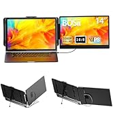 Amazon.com: BOSII Laptop Screen Extender Monitor - 14 Inch Dual IPS FHD ...