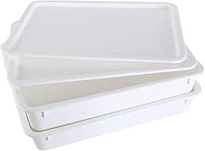 Amazon.com: For Pizza Dough Proofing Box - Stackable Commercial Quality Trays with Covers (17.25 ...