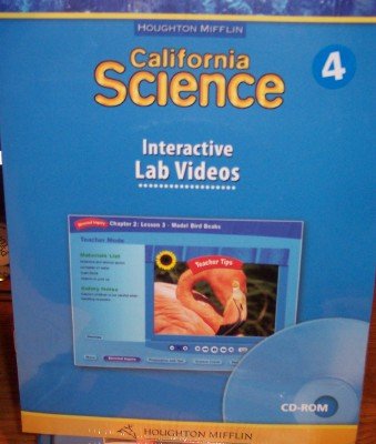 Amazon.com: Science California Intr Lab Vid Cdrom Set, Level 4 (Houghton Mifflin Science ...