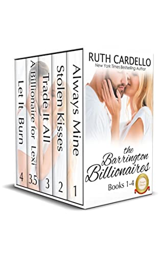 Amazon.com: The Barrington Billionaires Books 1 - 4 eBook : Cardello, Ruth: Kindle Store