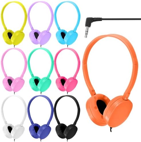 Amazon.com: Yoley Classroom Earbuds Bulk 50 Pack for Kids School ...