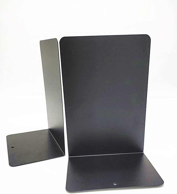 Durable Large Bookends | Pack of 2 Book Holders in Black | 160 x 220 x ...