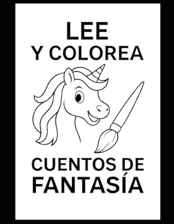 CUENTOS DE FANTASIA: Practica de lectura y colorear para menores y ...