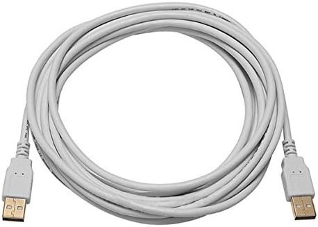 Amazon.com: Monoprice 15ft USB 2.0 A Male to A Male 28/24AWG Cable ...