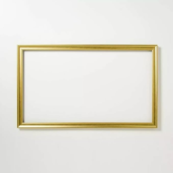 Amazon.com: Deco TV Frames 55" TV Frame Bezel Brass Finish, Hearth ...