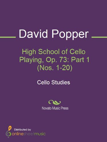 High School of Cello Playing, Op. 73: Part 1 (Nos. 1-20) eBook : David ...
