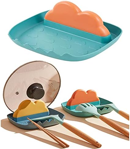 Silicone Utensil Holder with Drip Pad for Multiple Utensils - Heat ...