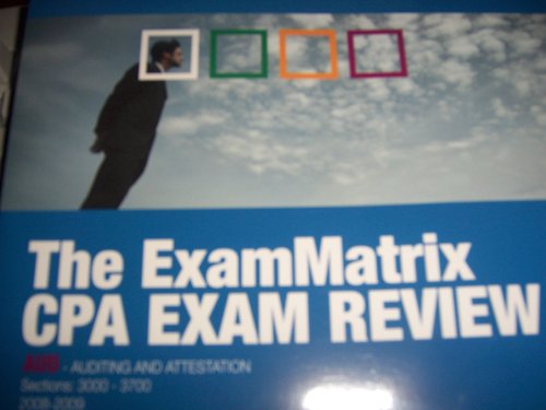 Buy The Exammatrix CPA Exam Review- Auditing and Attestation (CPA ...