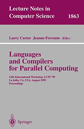 『Languages and Compilers for Parallel Computing: 12th - 読書メーター