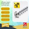 Amazon.com: Sloped Ceiling Closet Solution by ZEBEDEE HANGING RAIL ...