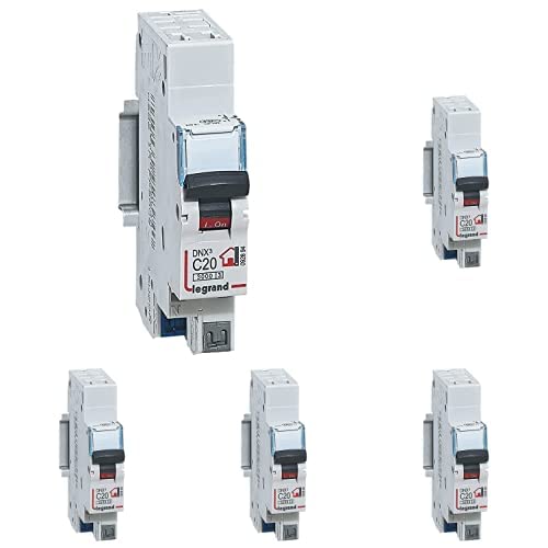 Legrand - Disjoncteur Phase + Neutre - 20A - bornes automatiques - 1 ...