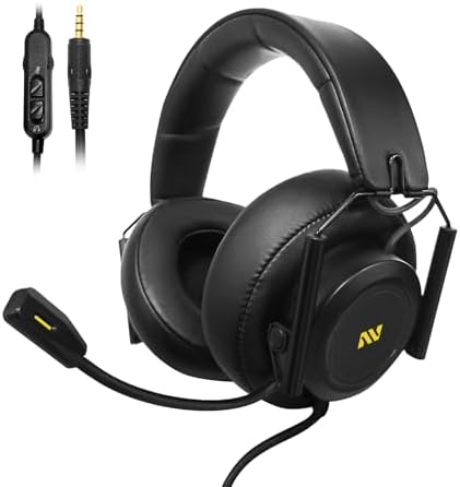 Amazon.com: COLUSI M21 Wired Gaming Headset with Microphone-Soft Memory ...