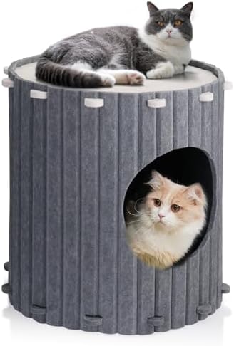 Amazon.com : Fzaqwen Cat House for Indoor Cat - Covered Cat Bed ...