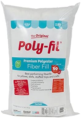 Amazon.com: Fairfield The Original Poly-Fil, Premium Polyester Fiber ...