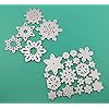 Amazon.com: FAZHBARY 25 PCS Snowflake Dies Christmas Die Cuts for Card ...