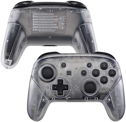 Amazon.com: eXtremeRate Clear Atomic Puple Faceplate Backplate Handles ...