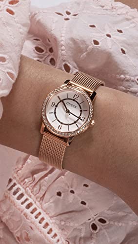 Buy GUESS Analog White Dial Women's Watch-GW0534L3 at Amazon.in