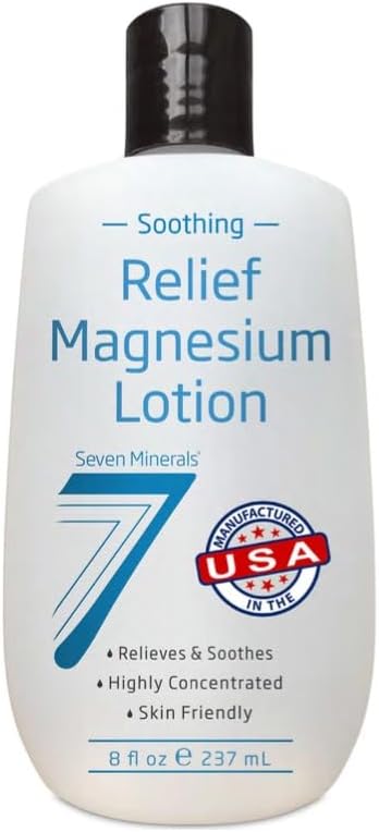 Amazon.com: Magnesium Cream for Sleep & Muscle Relief: Topical Night ...