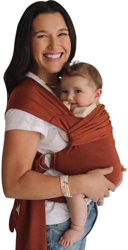 Amazon.com : Lalabu The Simple Wrap Baby Wraps Carrier - Stylish Baby ...