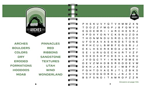 Snapklik.com : Brain Games - National Parks Word Search Puzzles ...