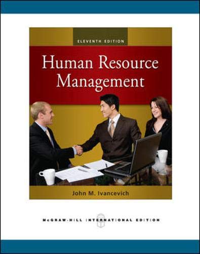 Human Resource Management: John M. Ivancevich: 9780071267700: Amazon ...