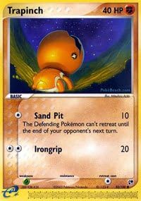 Amazon.com: Pokemon - Trapinch (82) - EX Sandstorm : Toys & Games
