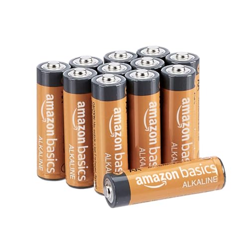 Amazon Basics piles Alcalines Type AA 1,5 V - Lot de 12(Design variable ...