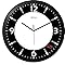 Buy Oreva AQ 1467 Plastic Round Analog Wall Clock with LED Back Light ...