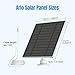 Amazon.com : 6V 5W Arlo Solar Panel for Arlo Pro 3 Camera/Arlo 4/ Pro 3 ...