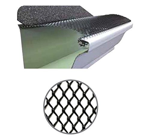 (100 feet) Ultra Flo Leaf Guard Gutter Protector for 5" K-Style Gutters ...