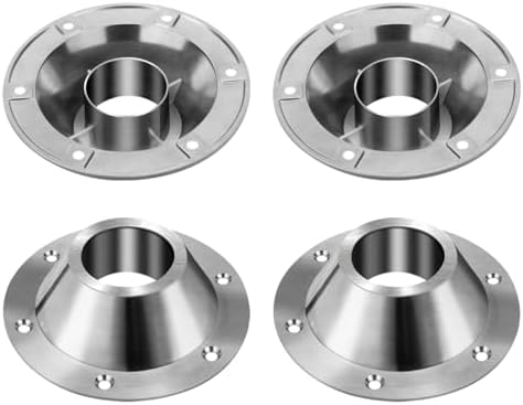 Amazon.com: SAQXK 4 Pack Aluminum RV Table Base Mount Heavy Duty Flange ...