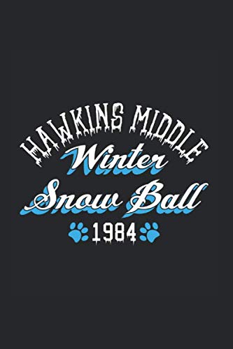 Amazon.com: Stranger Things Hawkins Middle Winter Snow Ball 1984: (6x9 ...