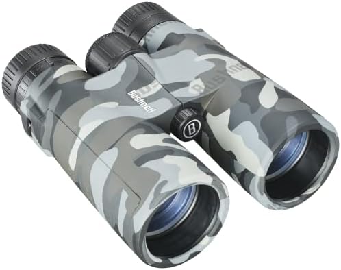 Amazon.com : Bushnell Prime 10x42 Blackout Camo Binoculars, High-Definition Optics, Waterproof ...