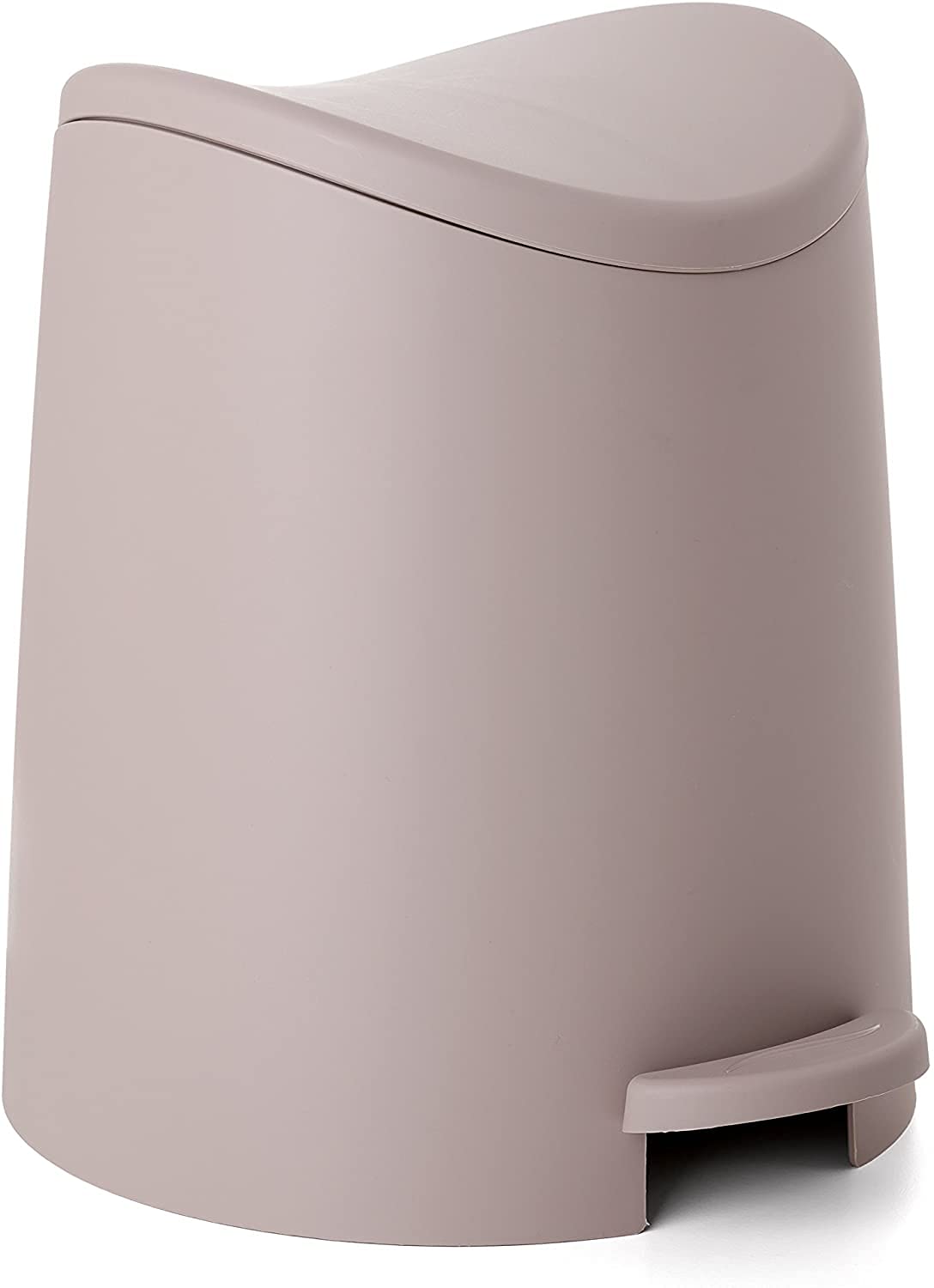 Amazon.com: Superio MIni Plastic Bathroom Trash Can with Lid 3 Liter ...