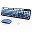 Amazon.com: FOPETT Wireless Keyboard and Mouse Combo, 104 Keys Full ...