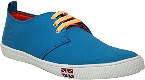 Buy Vintage Men's Blue Color Casual Shoes at Amazon.in