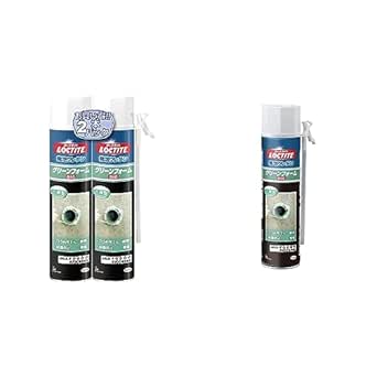 Amazon | LOCTITE(ロックタイト) 発泡ウレタン グリーンフォーム ビッグ 570g x 2本 & LOCTITE(ロックタイト) 発泡ウレタン グリーンフォーム ビッグ ...
