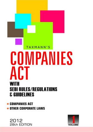 Buy Companies Act with Sebi Rules/Regulations & Guidelines (Set of 2 ...
