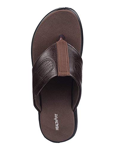 HEALTH FIT Men's Black Orthopedic Slipper - 10 UK : Amazon.in: Fashion