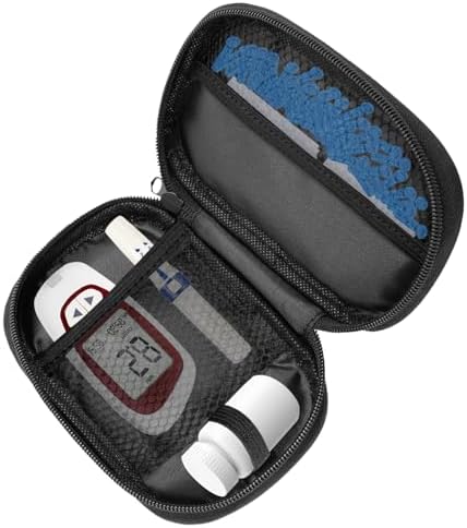 Amazon.com: RAIACE Hard Storage Case for Diabetes Testing Kit, Blood ...