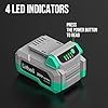 Amazon.com : LiTHELi 20V 4.0AH Lithium Ion Battery Pack, Only Fit 20V ...