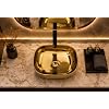 JOHNCERA Luxury Ceramic Wash Basin | Countertop Vessel Sink for ...