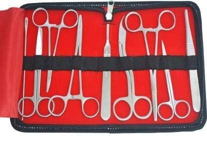Clark Surgical instruments set Stainless steel Set of 9 Pcs : Amazon.in ...