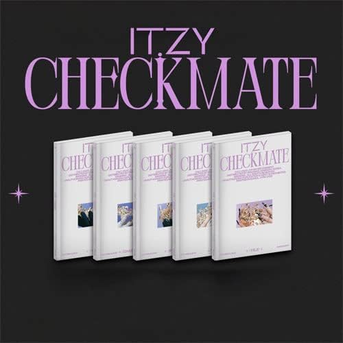 Amazon.com: ITZY Mini Album Checkmate Standard Edition Photobook Photo ...