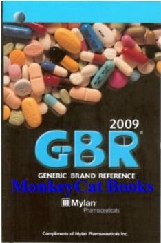 Amazon.com: GBR Generic Brand Reference 2009: Mylan Pharmaceuticals: Libros