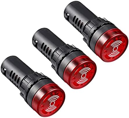 Amazon.com: YOKIVE 3 Pcs LED Indicator Light, Panel Indicator Alarm ...